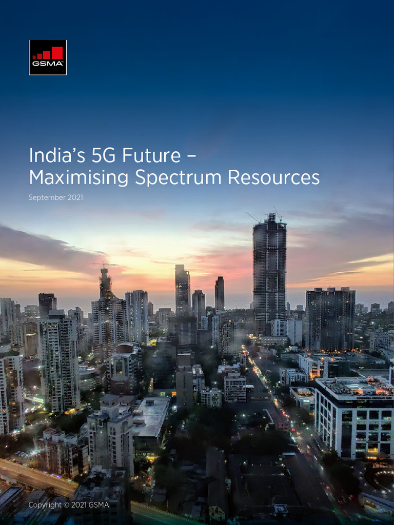India 5G Spectrum | PDF | Mobile Broadband | 4 G