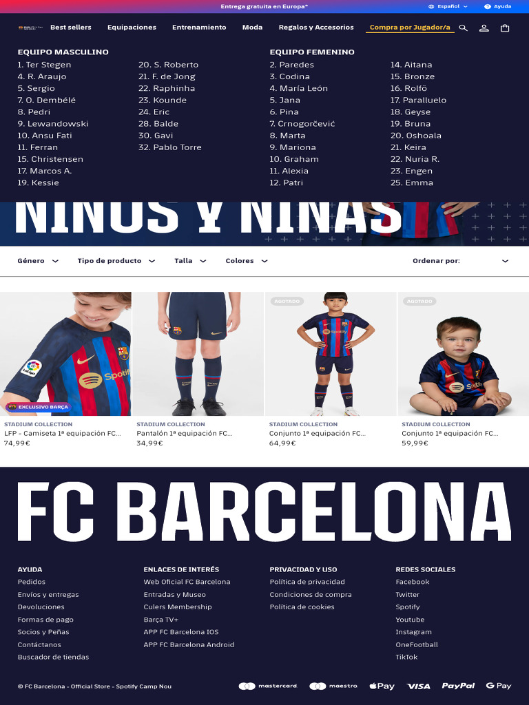 Tienda Oficial FC Barcelona | PDF | FC Barcelona