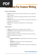 Science Feature Writing Powerpoint | PDF | Journalism | Science