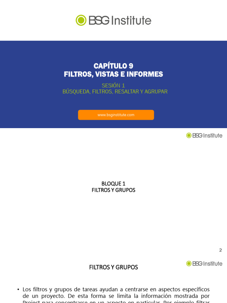 c9s1b1 Filtros y Grupos | PDF