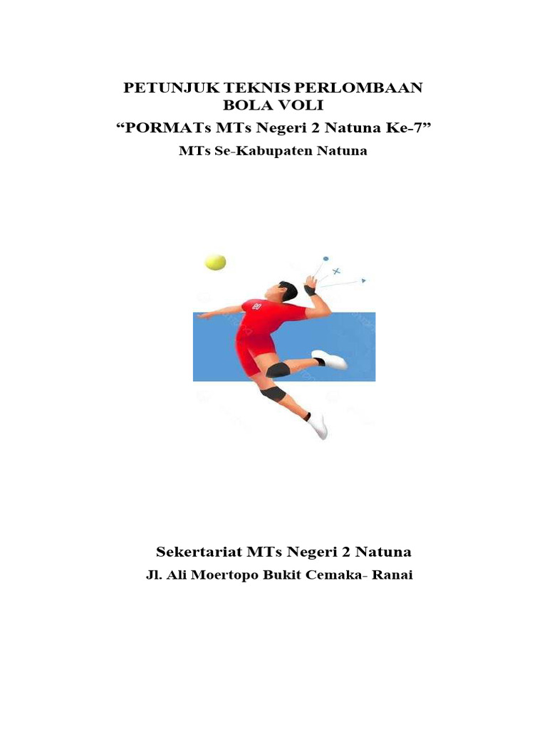 Juknis Bola Volli Terbaru | PDF