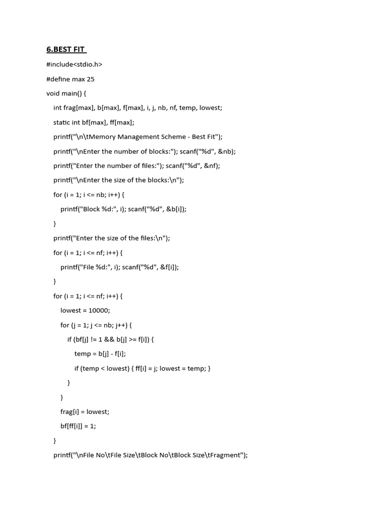6.best Fit | PDF | Software | Computer Standards