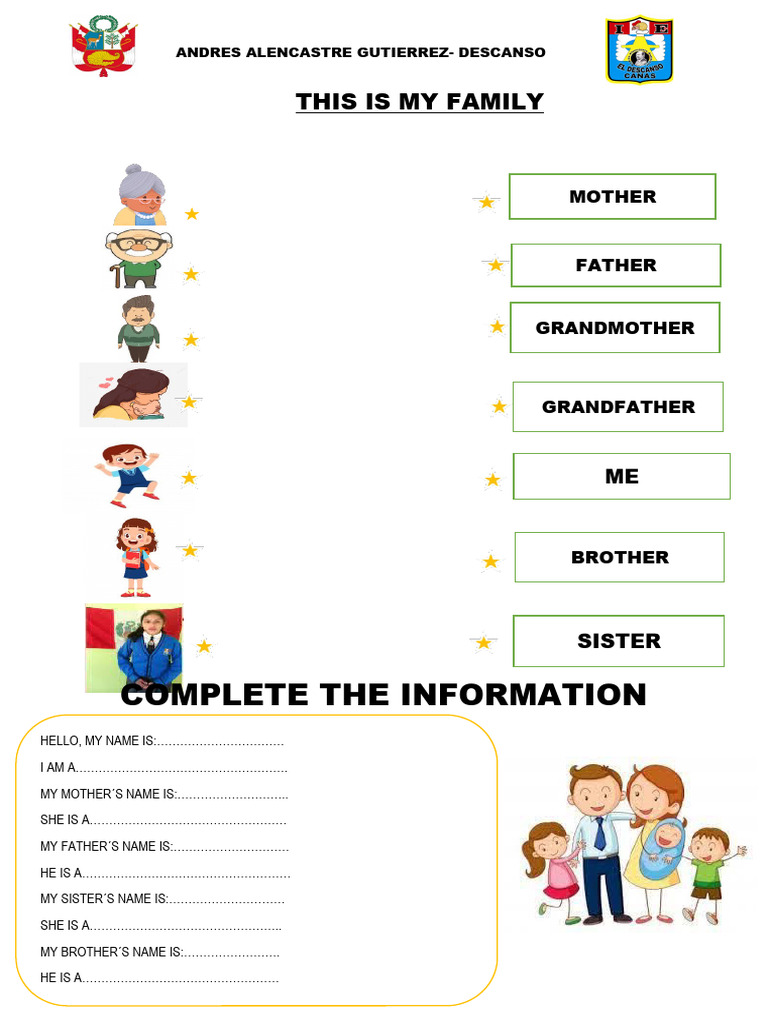 This Is My Family | PDF | Family | Living Arrangements