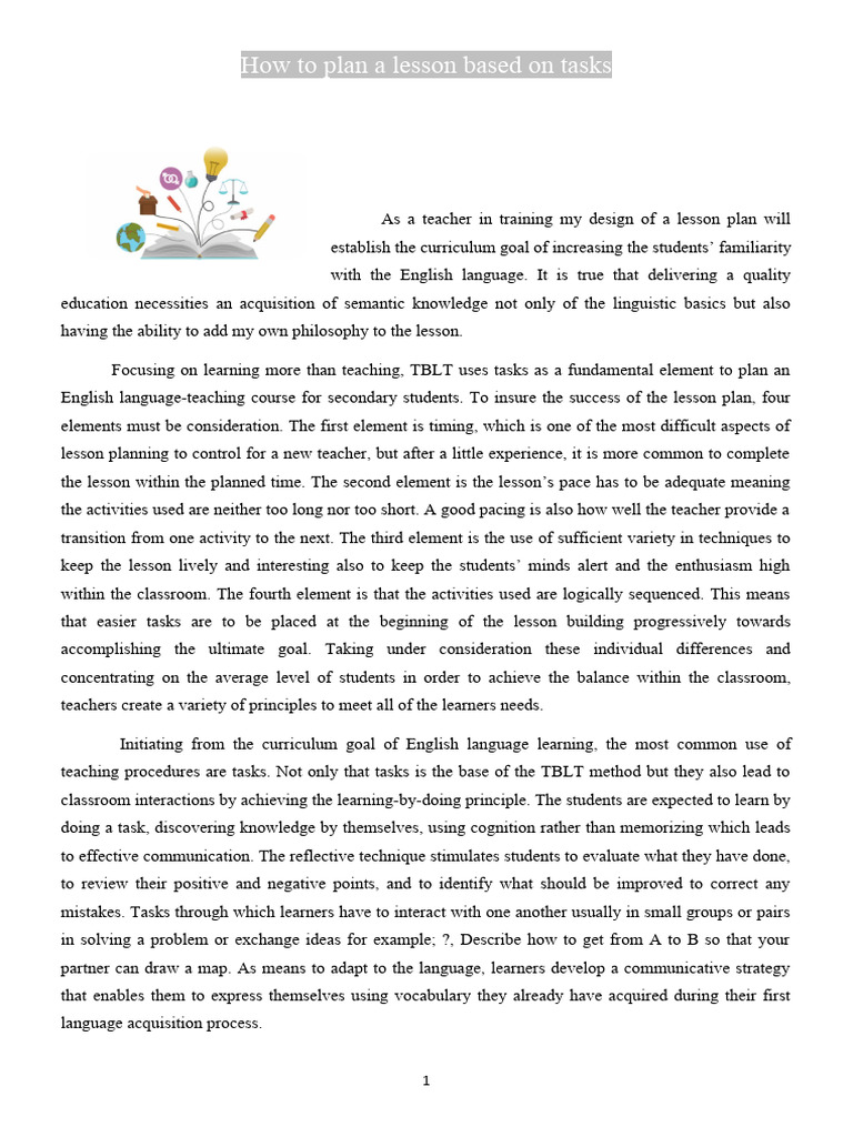 Lesson | PDF | Language Acquisition | Second Language Acquisition