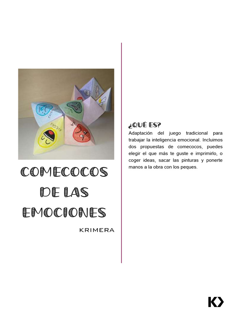 Comecocos de Las Emociones | PDF