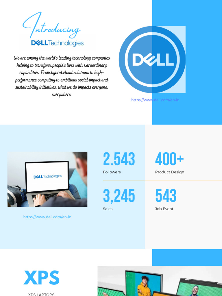 Dell Presentation Portfolio by Tanisha Kardam | PDF | Laptop | Computer ...