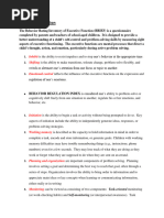 Brief2a Self Report Form Interpretive Report Sample | PDF | Cognition ...
