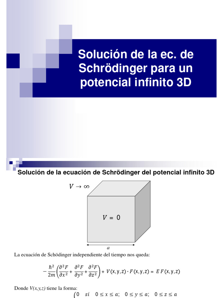 Ecuacion Schrodinger 3D | PDF | Ecuación de Schrödinger | Fenomeno fisico