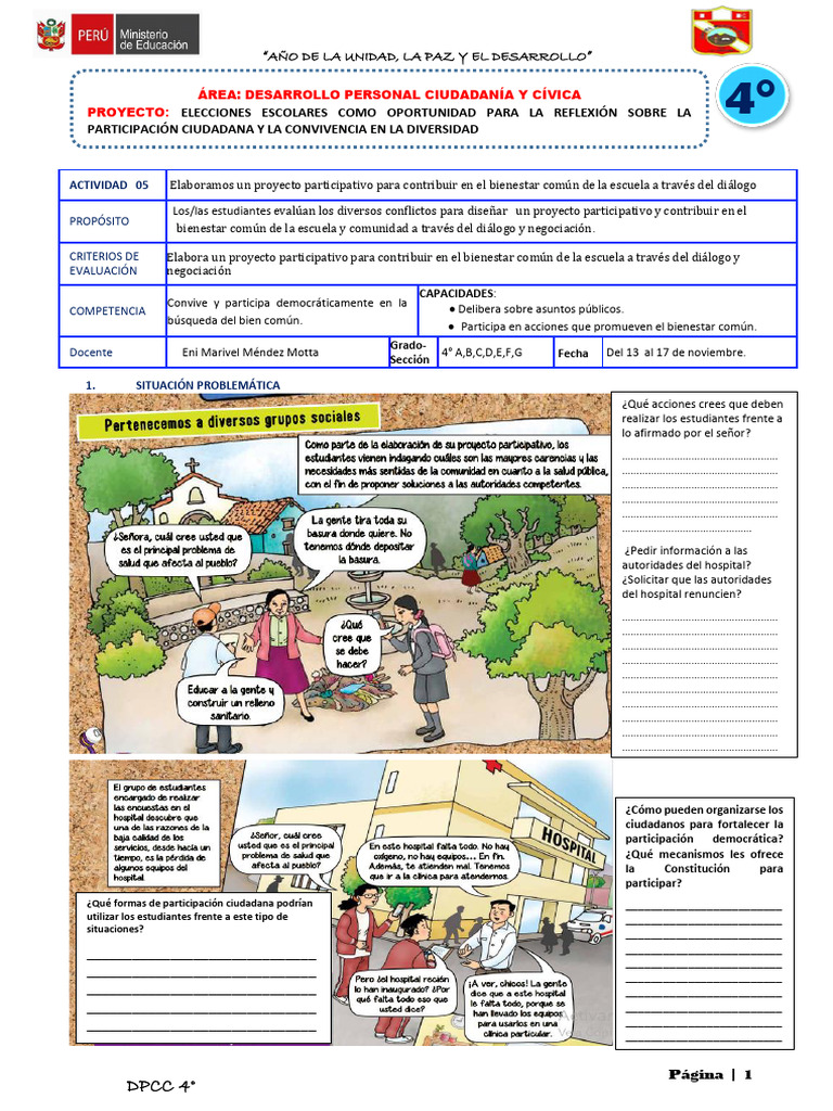 4 DPCC - Act. 5 - 7ma Eda | PDF