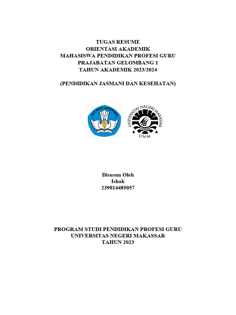 Materi PPG UNM 2025: Orientasi dan LMS | PDF