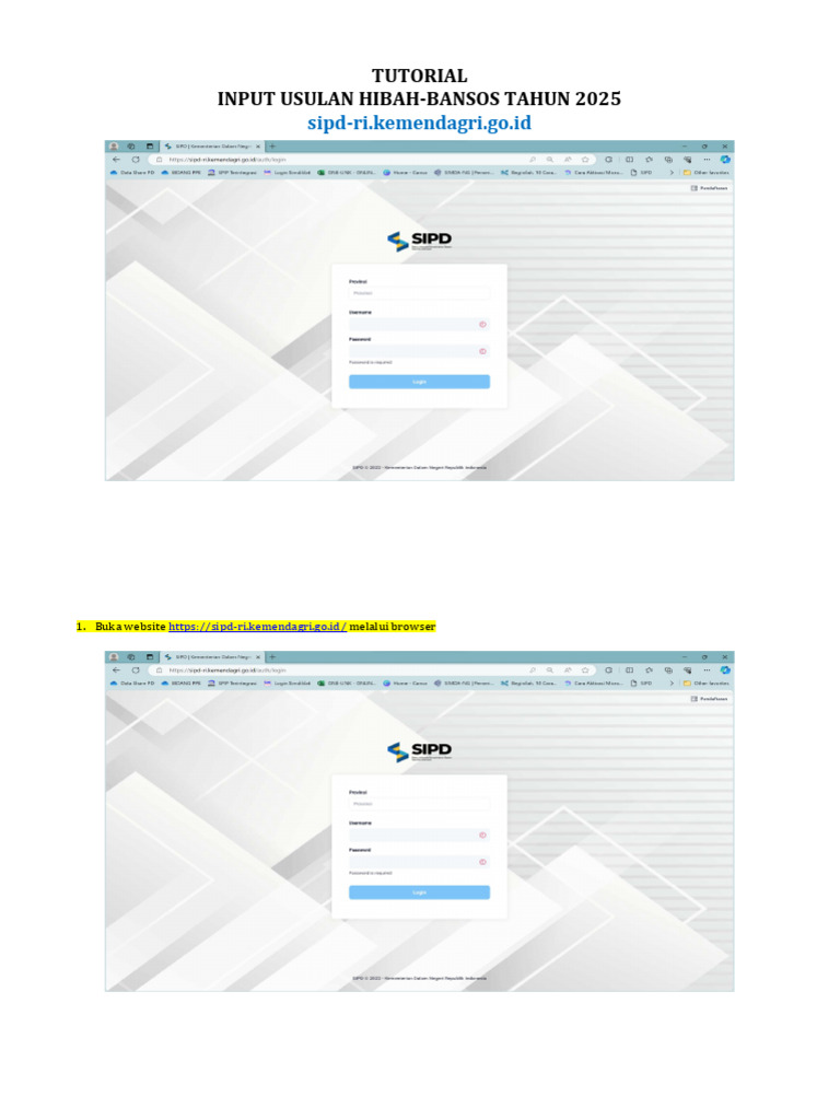 Panduan Usulan Hibah-Bansos 2025 | PDF | Karier & Perkembangan