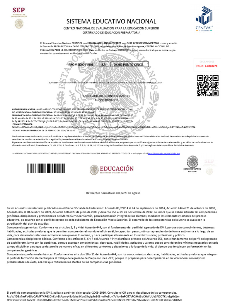 Fabiola Arellano Gutierrez | PDF | Plan de estudios | Aplicaciones de ...