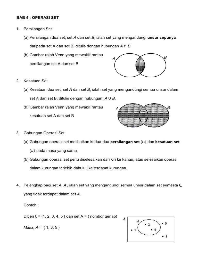 Modul Ulangkaji Set Tingkatan 4 | PDF