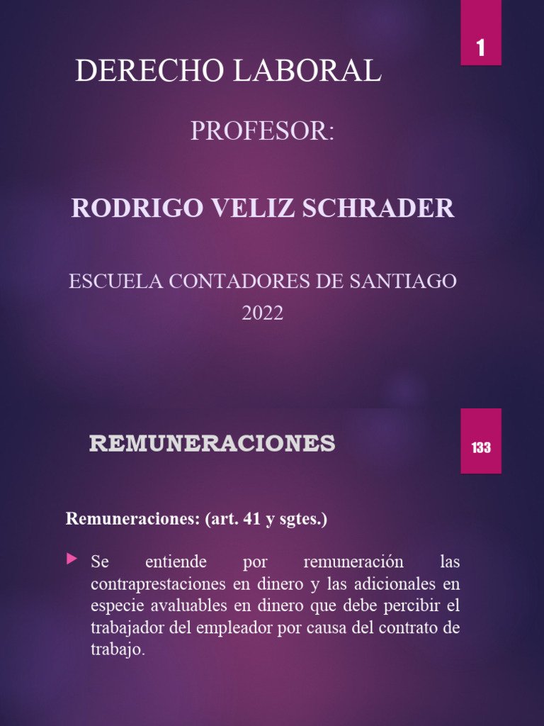 Apunte IV Remuneraciones | PDF | Salario | Derecho laboral