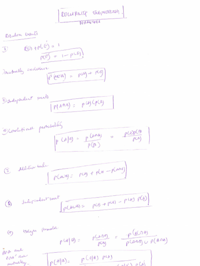 RE Formula (Compiled) | PDF