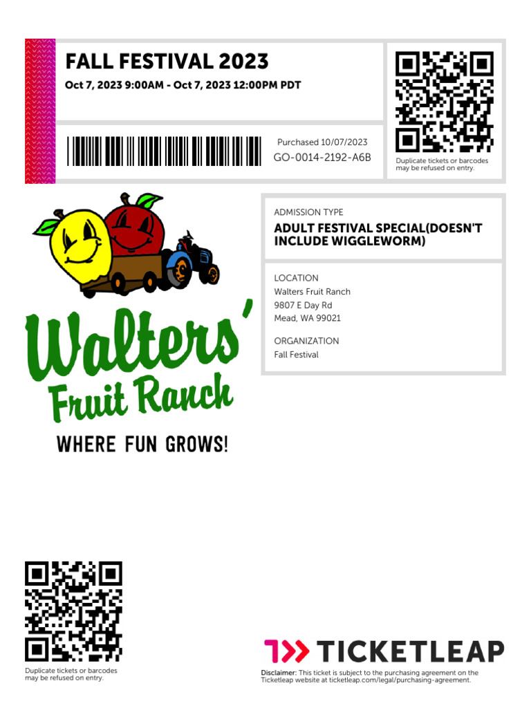 Fall Festival 2023 | PDF