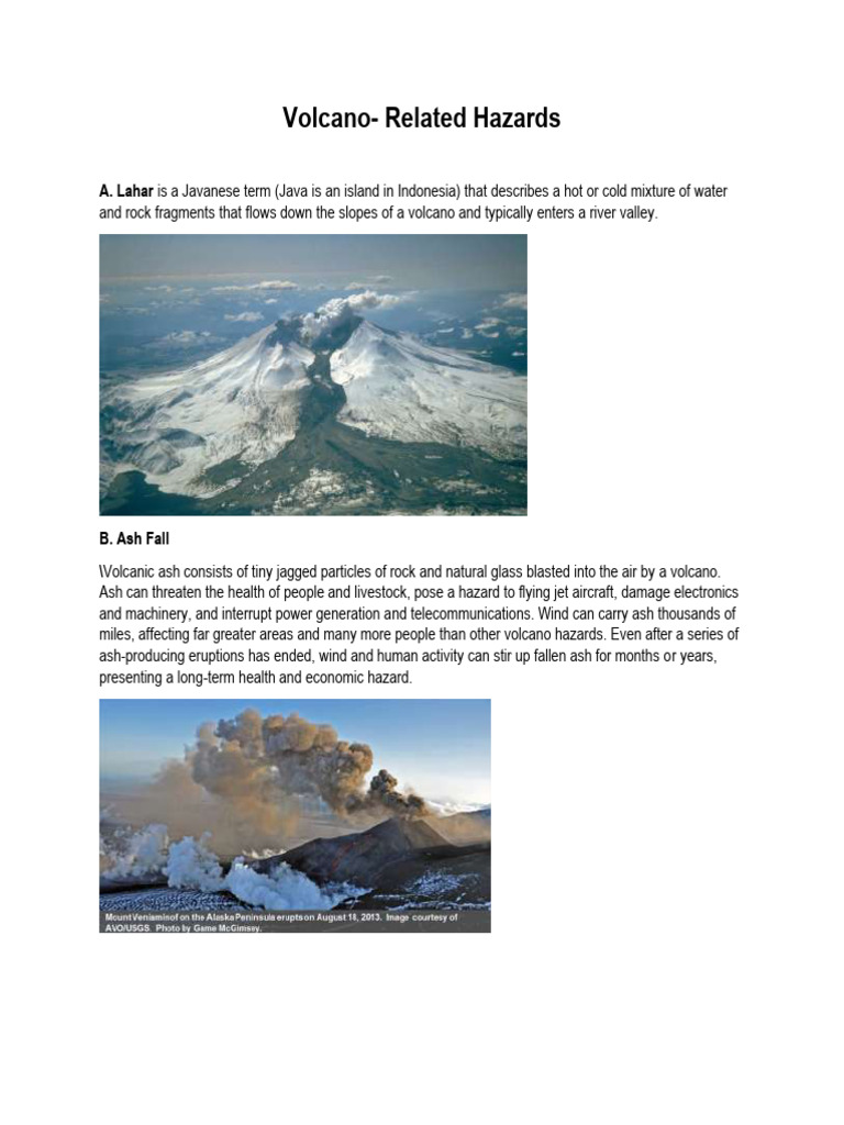 4-VOLCANO | PDF | Volcano | Lava