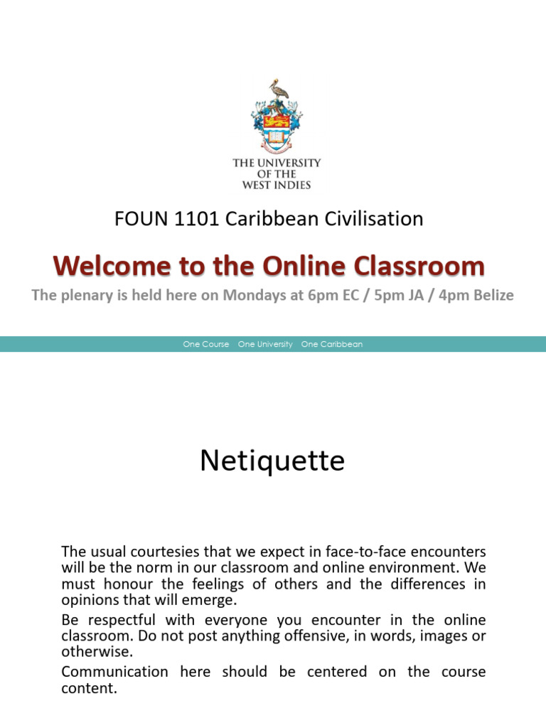 Caribbean Civilisation Lecture 4 | PDF | Atlantic Slave Trade | Slavery