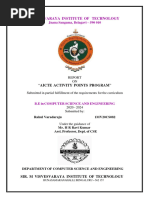 AICTE Activity Report | PDF | Waste Management | Waste