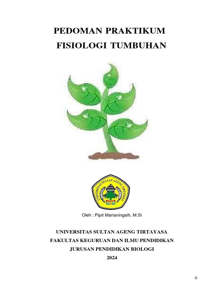 Pedoman Praktikum Fistum . | PDF | Kesehatan Holistik | Sains & Matematika