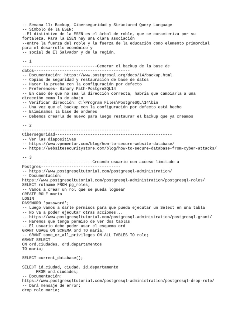 S11 Clases Alumnos Sql Pdf Sql Bases De Datos 