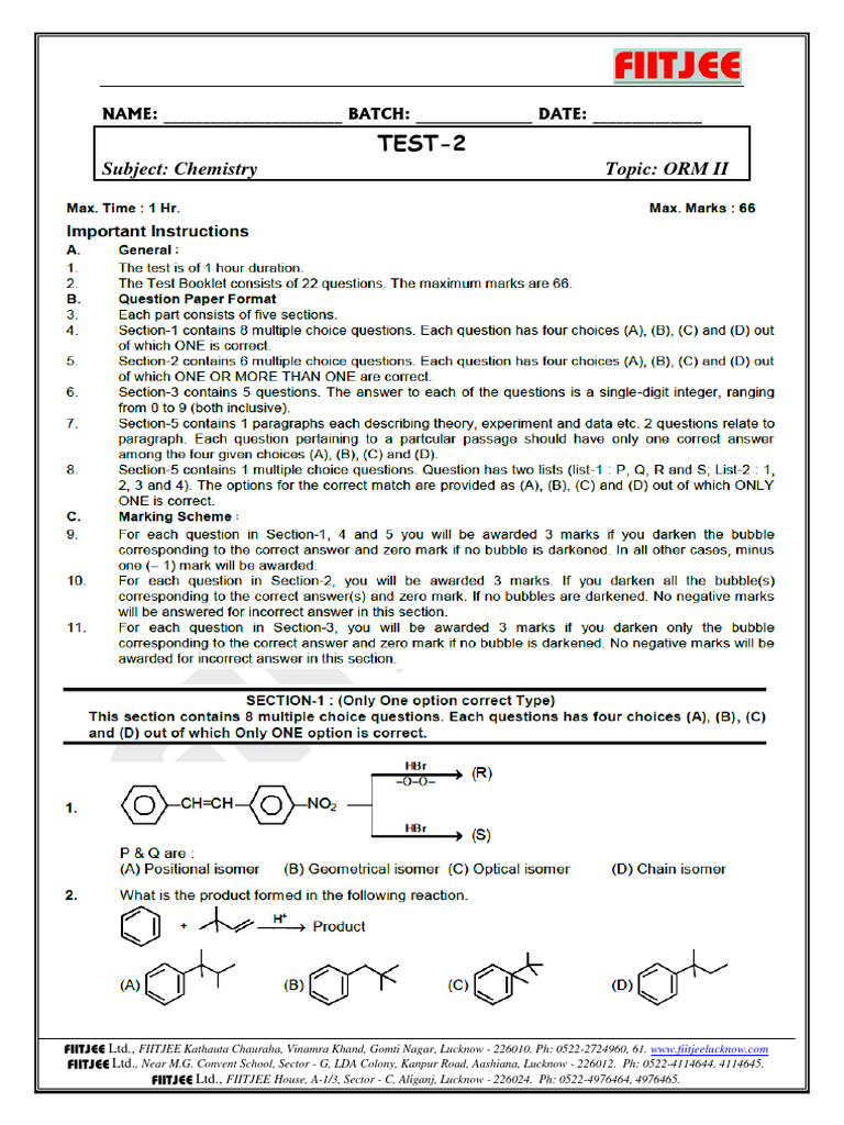 CPP - Orm Ii-A2 | PDF