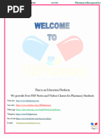 Hospital Pharmacy Notes for Students | PDF | Pharmacy | Antimicrobial ...