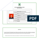 Lasu Temporary Student Id | PDF