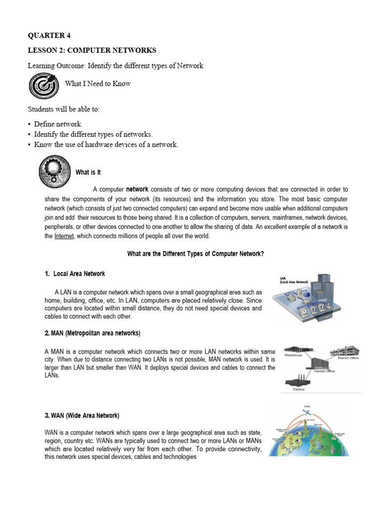 Lesson-2 | PDF | Computer Network | Router (Computing)