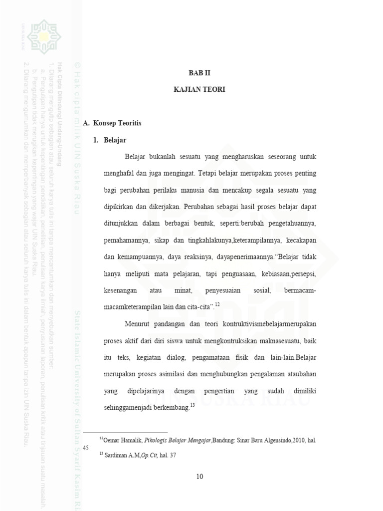 Bab Ii | PDF | Pengembangan Diri | Sains & Matematika