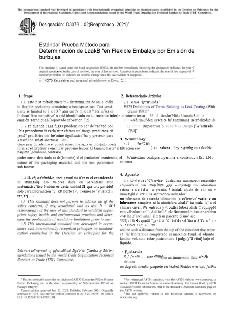 Pdf-Astm-D3078-02-2021-E1 (1) Traducido | PDF | Cantidades fisicas ...