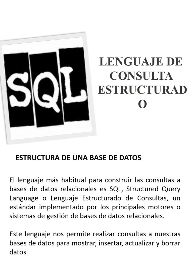diapositiva-clase-unidad-4-sql | PDF | SQL | Diseño de software
