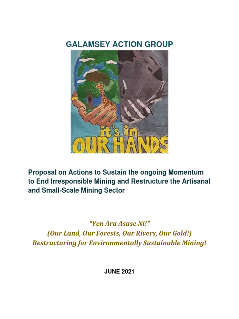 Osjvm0x442 Proposed Solution and Approach To Resolving Galamsey | PDF ...