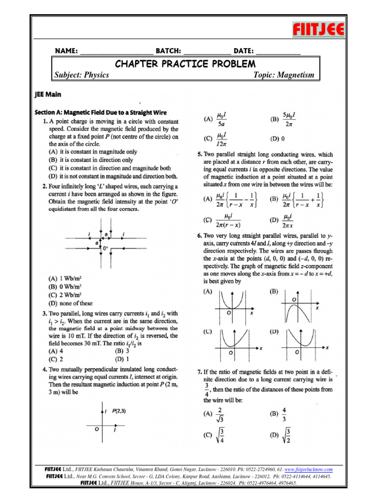 CPP - Magnetism | PDF | Home & Garden | Technology & Engineering
