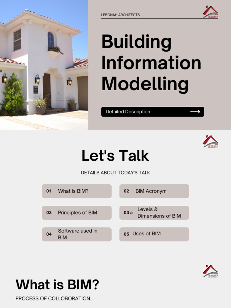 Building Information Modelling: Detailed Description | PDF | Building Information Modeling ...