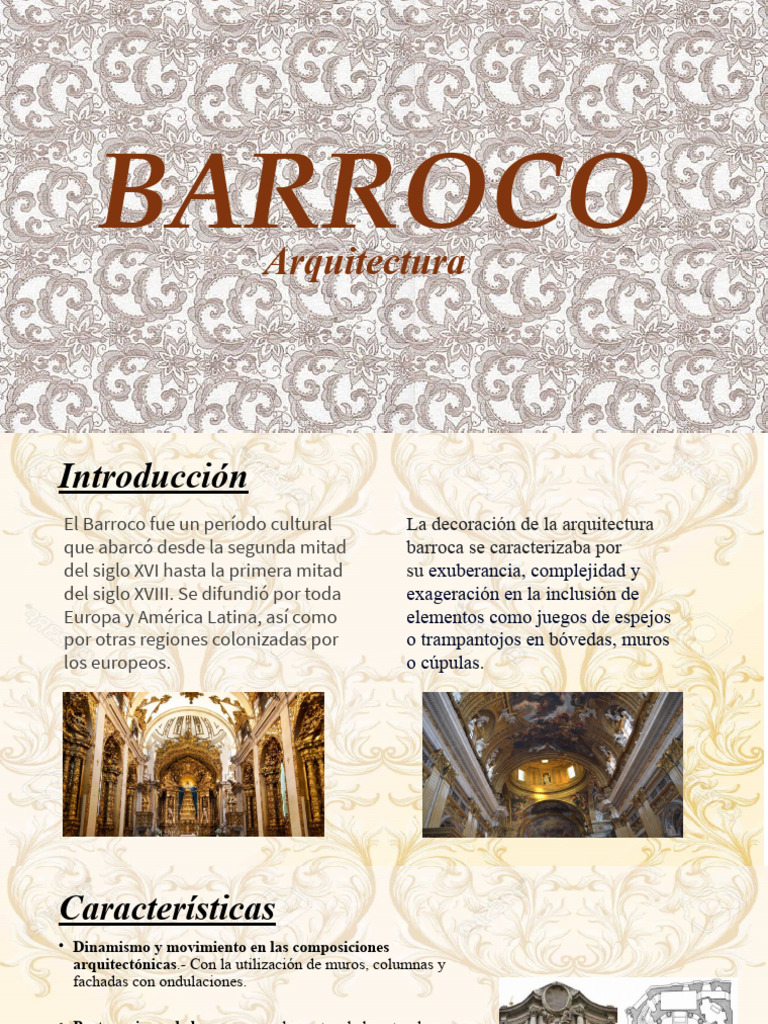 Presentación Barroco | PDF | Barroco | Arquitectura europea