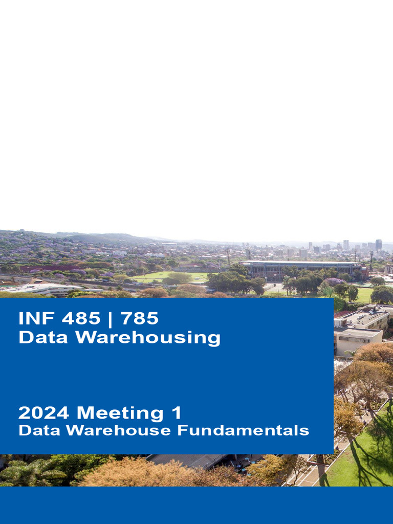 Data Warehousing Fundamentals Overview | PDF | Data Warehouse | Databases