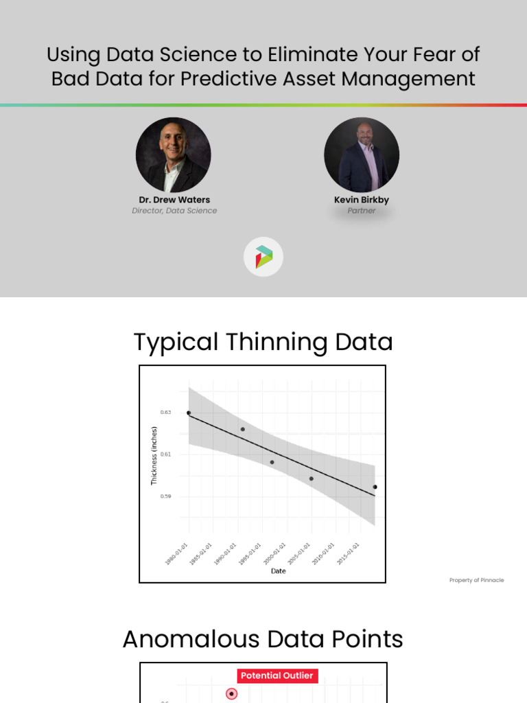 Using Data Science To Eliminate Your Fear of Bad Data For Predictive Asset Management | PDF ...