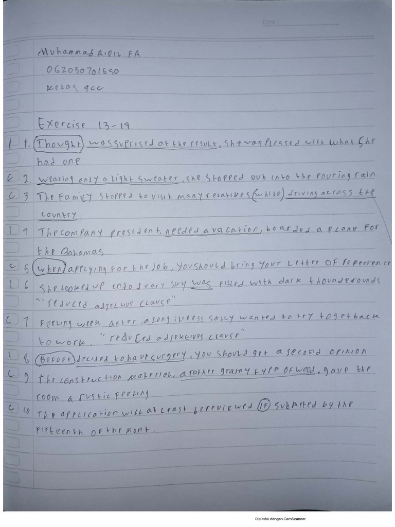 Exercise 13-14 | PDF