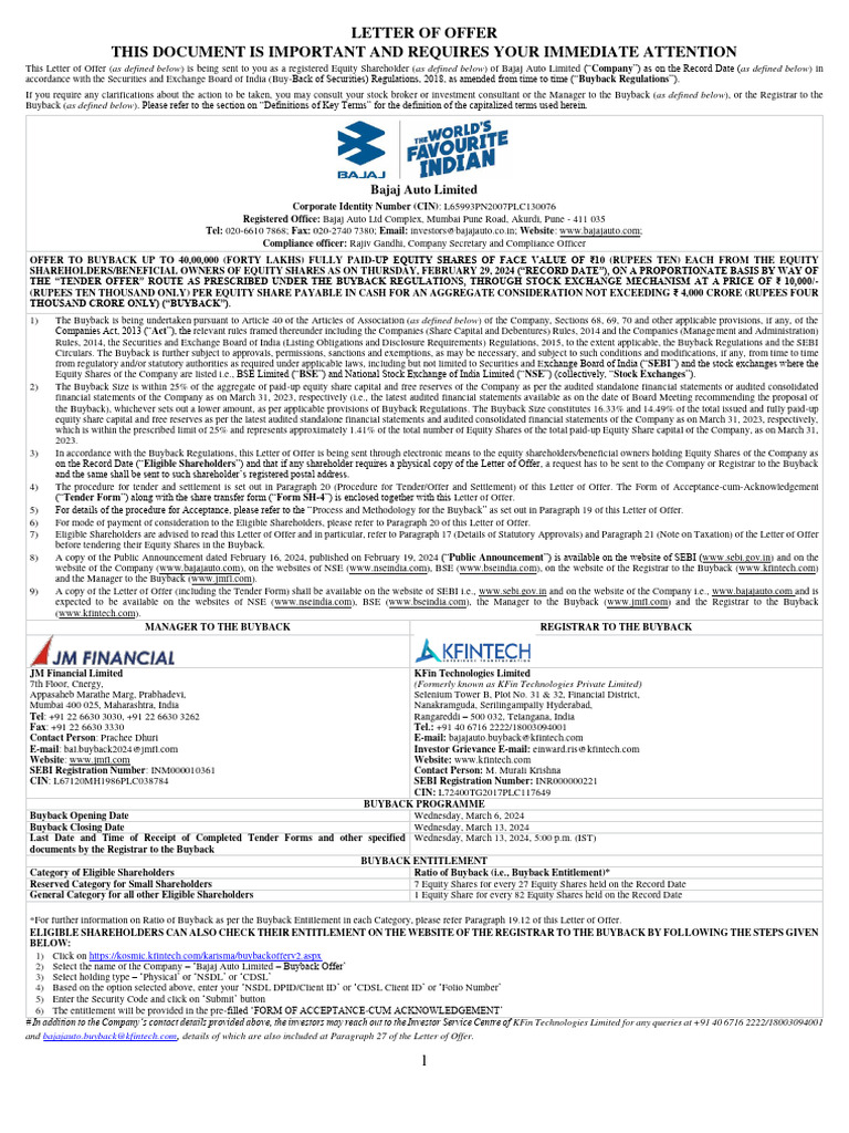 BJALB_LOF | PDF | Share Repurchase | Stocks