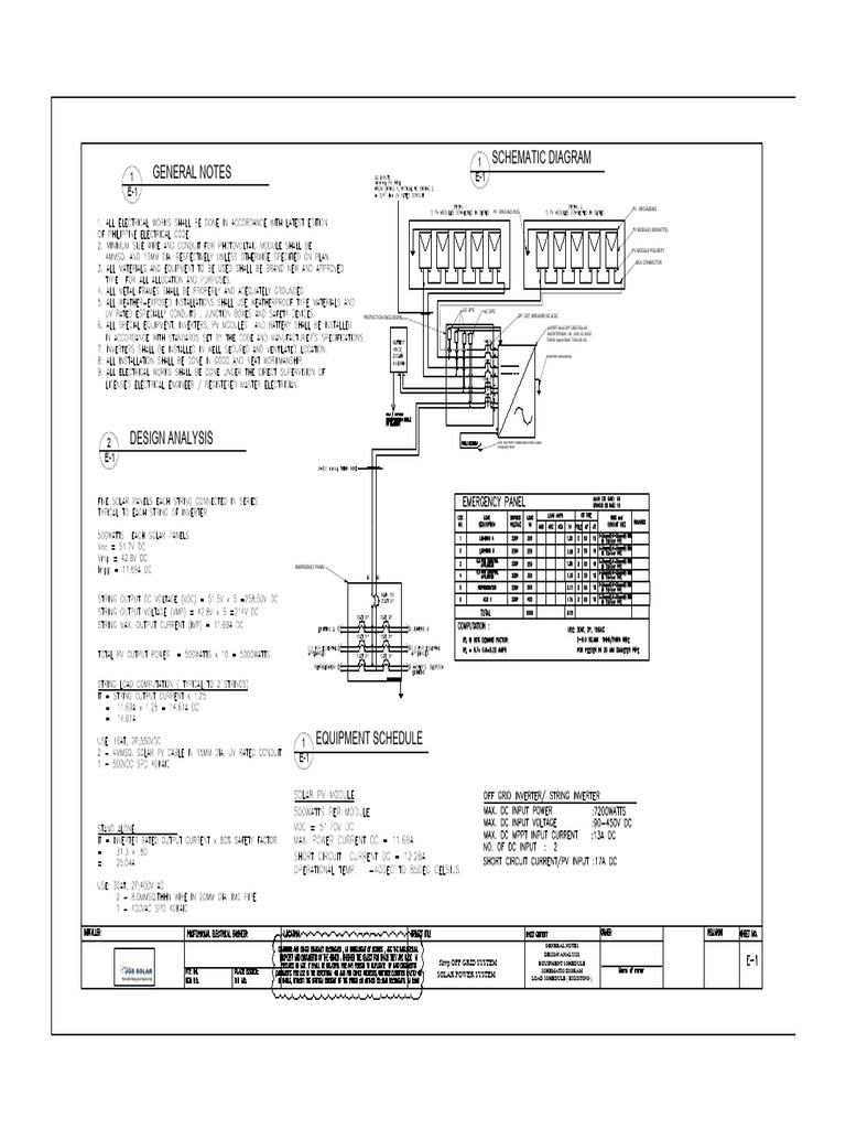 5kW Off-Grid Solar System Design | PDF | Photovoltaic System | Energy ...