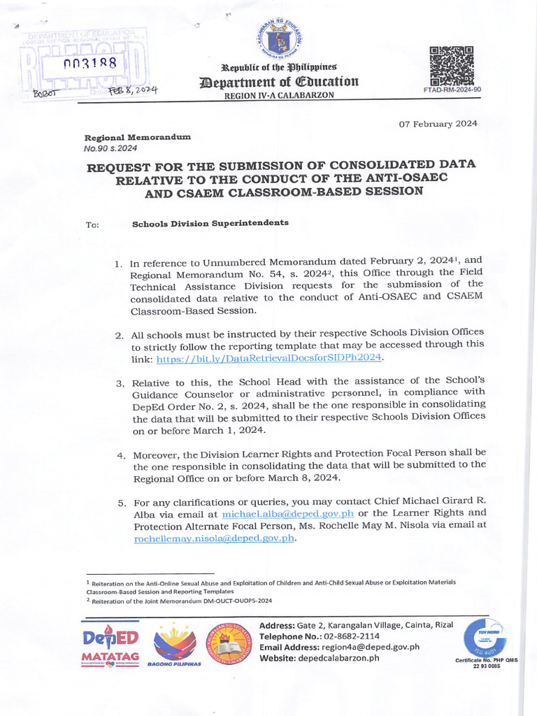 RM-2024-90 anti-osaec csaem | PDF