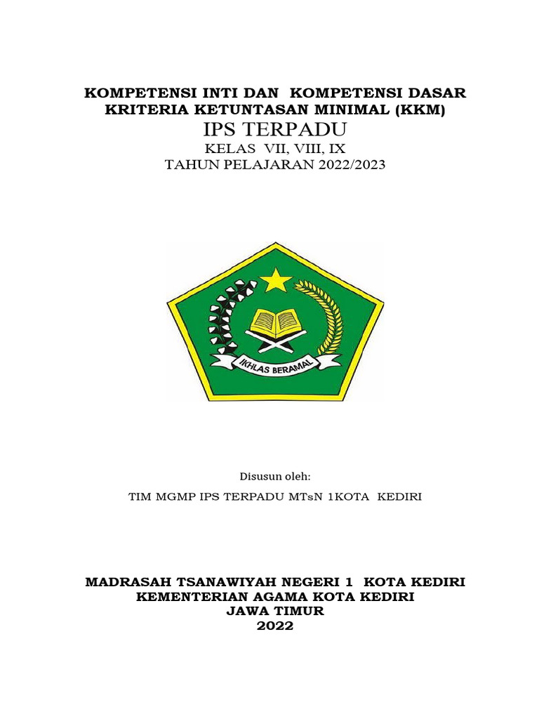 Cover KKM | PDF