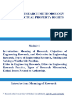 Research Methodology & IPR - VTU Model Question Papers With Answers | PDF | Trademark | Patent