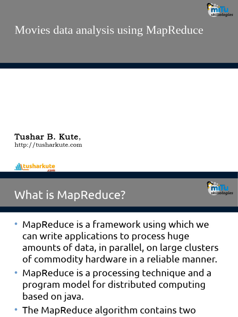 05 Movies Data Analysis Using Mapreduce | PDF | Map Reduce | Apache Hadoop 05 Movies Data Analysis Using Mapreduce | PDF | Map Reduce | Apache Hadoop