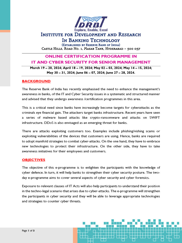 ITCS SRMGMT | PDF | Security | Computer Security