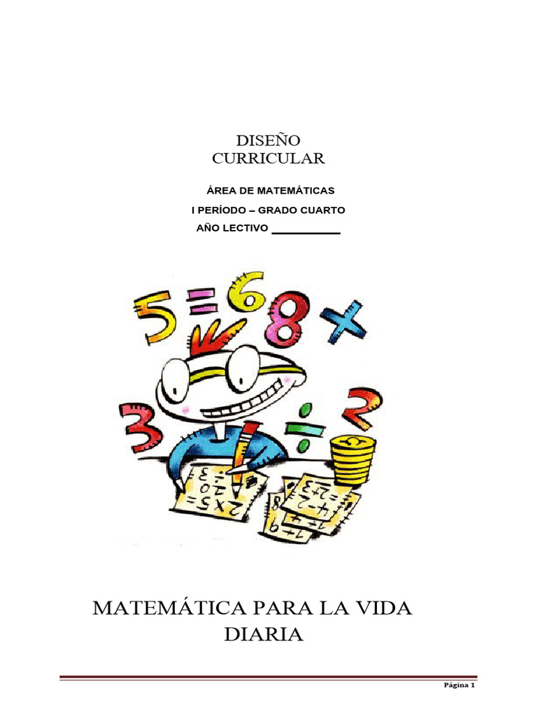 Plan Cuarto | PDF | Número natural | División (Matemáticas)