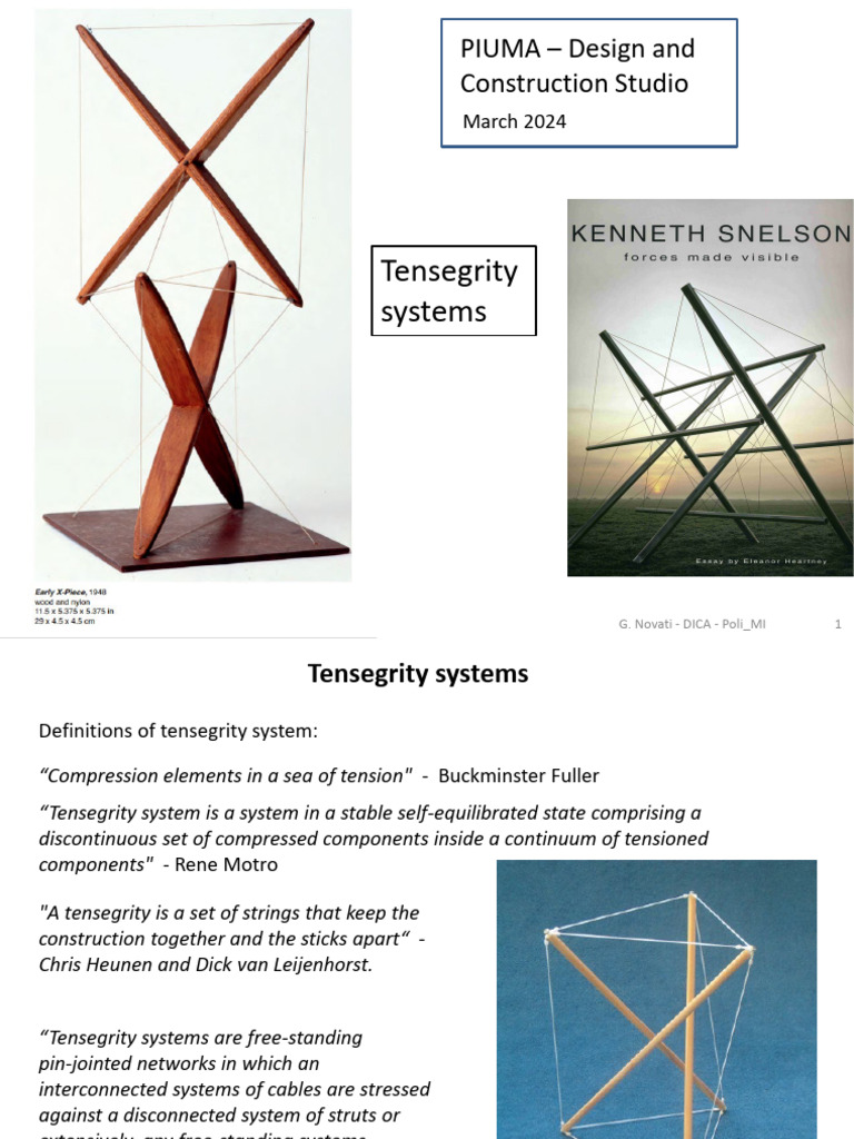 Tensegrity March2024 | PDF