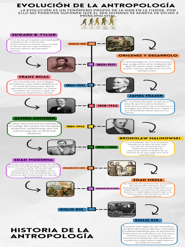 Infografia Línea Del Tiempo Historia Timeline Doodle Multicolor | PDF