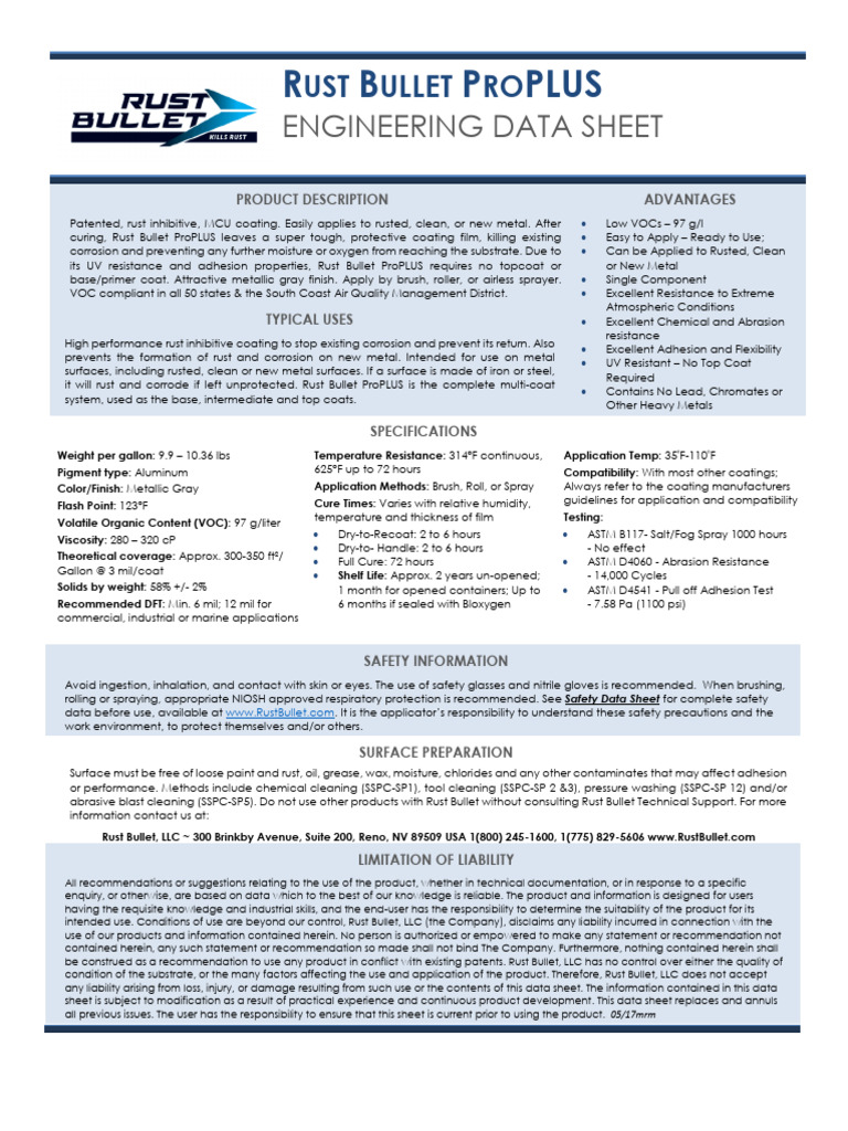 Rust inhibitor paint | PDF | Corrosion | Rust